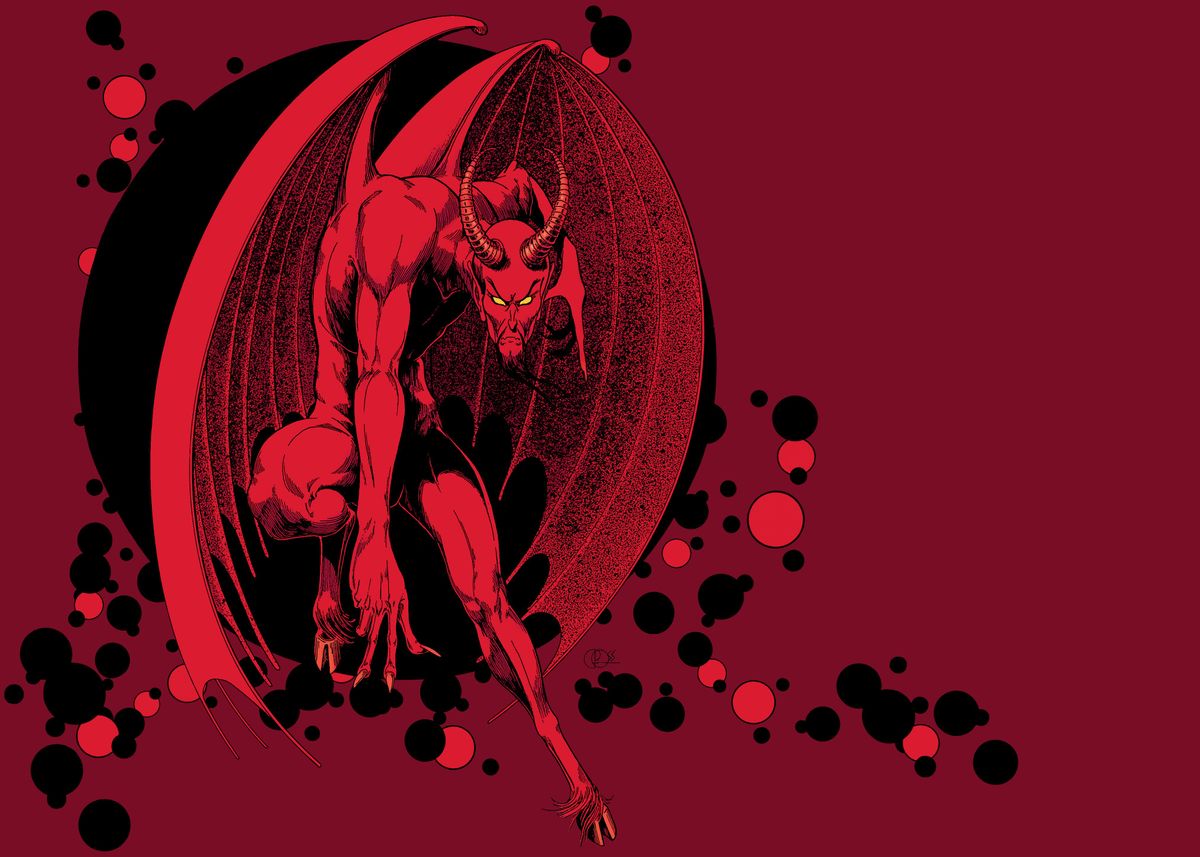 'Mephisto' Poster, picture, metal print, paint by Daerick Gröss Sr ...