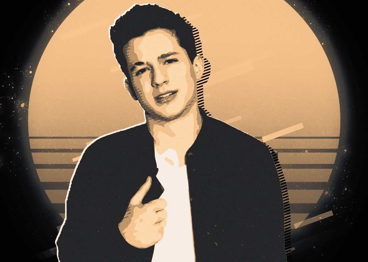 'Charlie Puth' Poster, picture, metal print, paint by Alex Mann | Displate