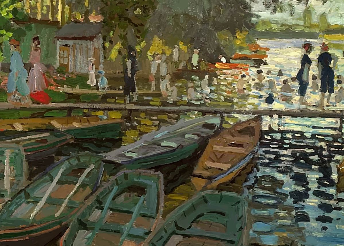 'Van Gogh Port' Poster, picture, metal print, paint by ArtGallery ...