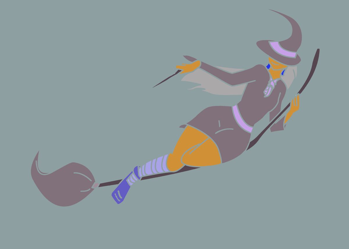 'the witch' Poster by Lindorf Temotio | Displate