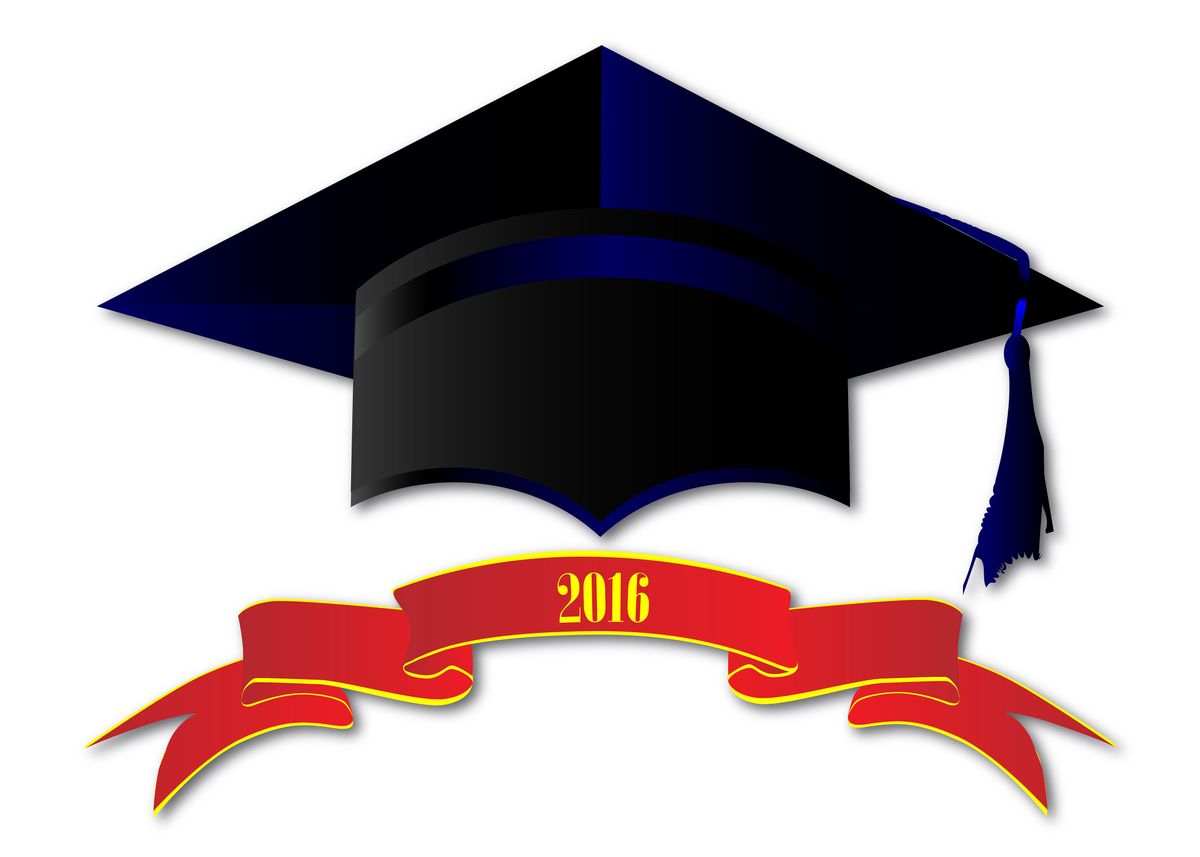 'Cap Class Of 2016' Poster, picture, metal print, paint by HomeStead ...