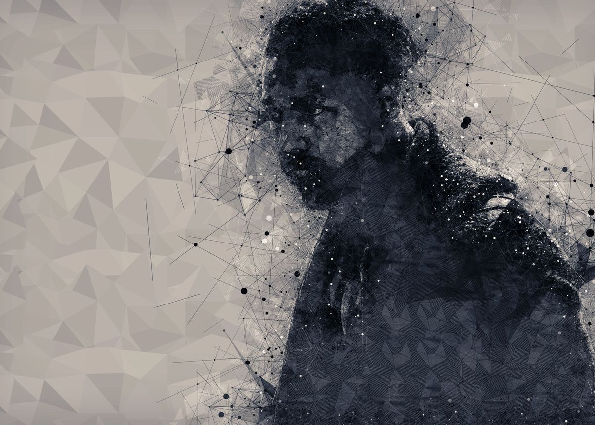 'Michael B Jordan' Poster by Alex Mann | Displate