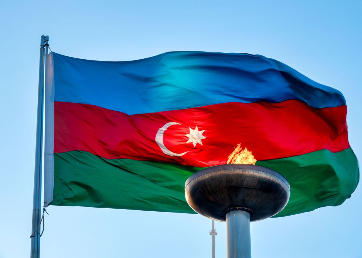 'Azeri flag' Poster, picture, metal print, paint by Fabrizio Troiani ...