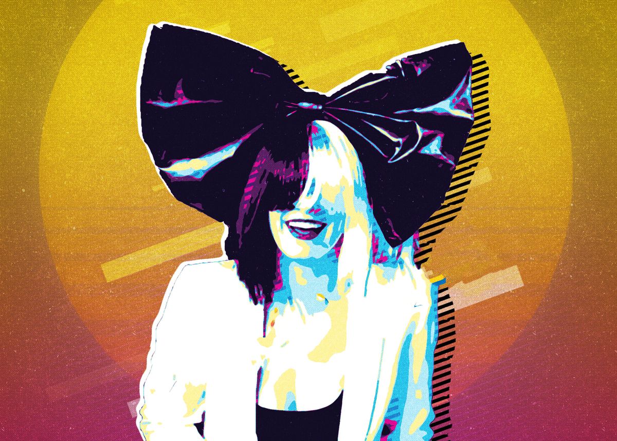 'Sia' Poster, picture, metal print, paint by Alex Mann | Displate