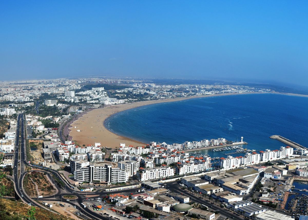 'agadir panorama' Poster, picture, metal print, paint by tony4urban ...
