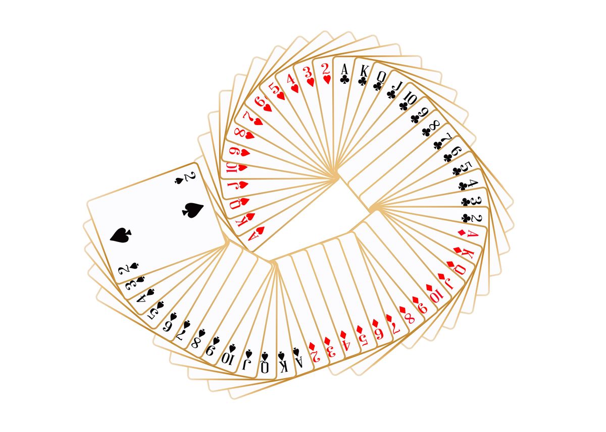 'Playing Cards Spread' Poster, picture, metal print, paint by HomeStead ...