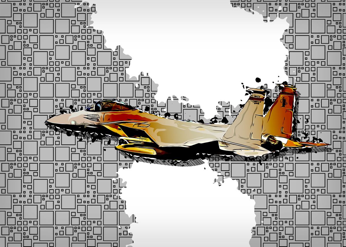'Douglas F-15 Eagle' Poster, picture, metal print, paint by Sobat ...