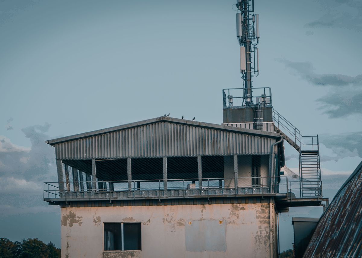 'The Watchtower' Poster, picture, metal print, paint by Sanity | Displate