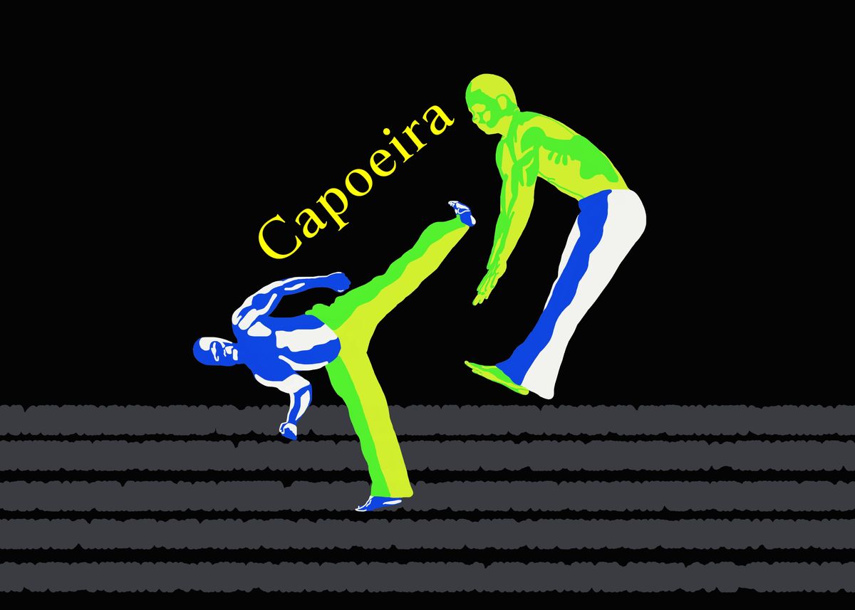 'Capoeira ' Poster by Delyhunkes Lopez Melendez | Displate
