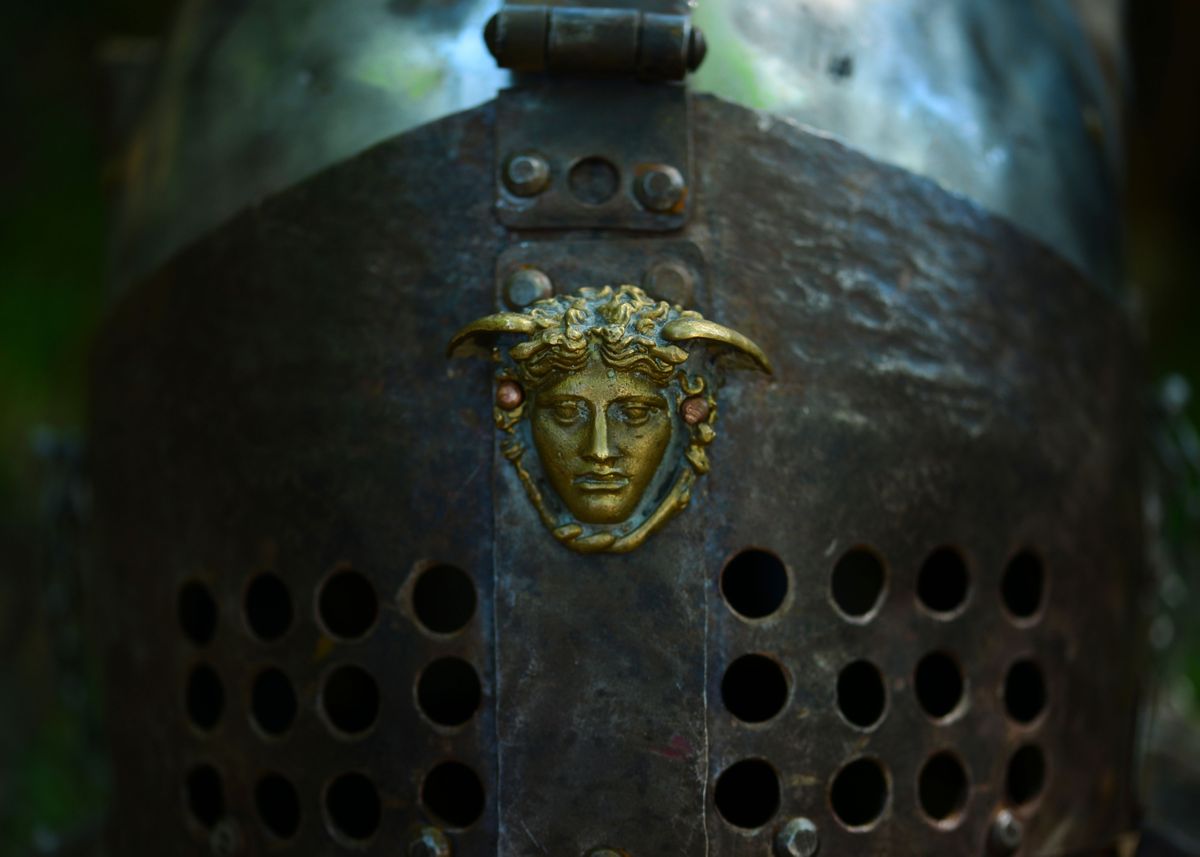 'Gladiator metal helmet' Poster by tony4urban | Displate