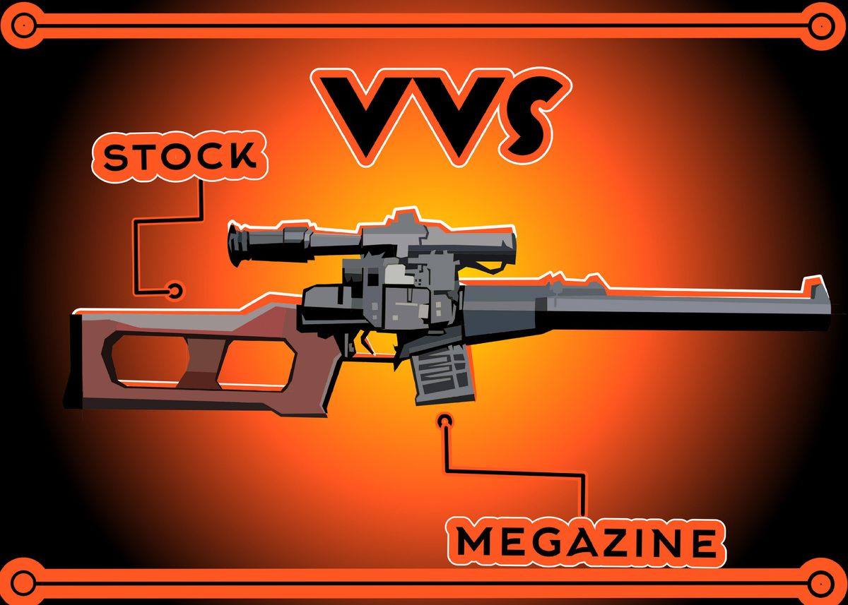 'gun' Poster by Hafis | Displate