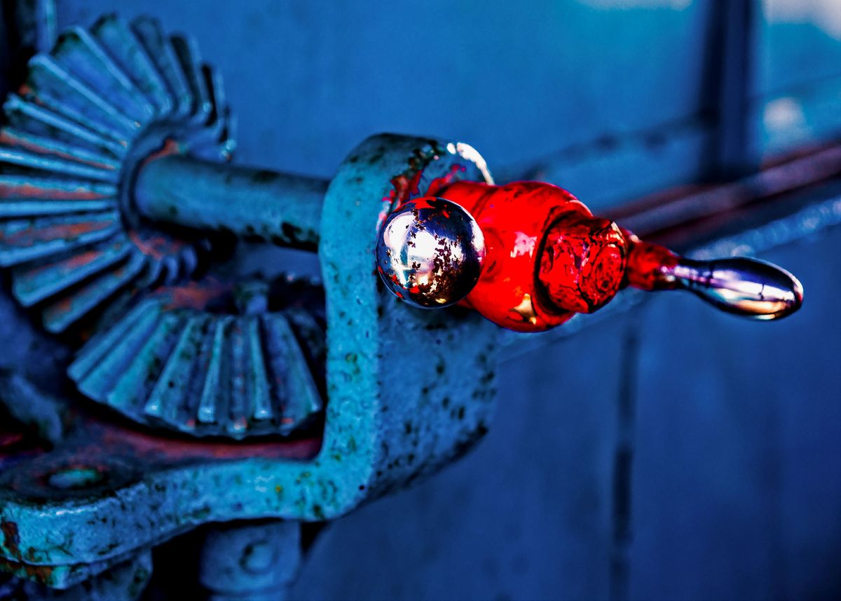 'Hand Driven Gear Work' Poster, picture, metal print, paint by Art ...