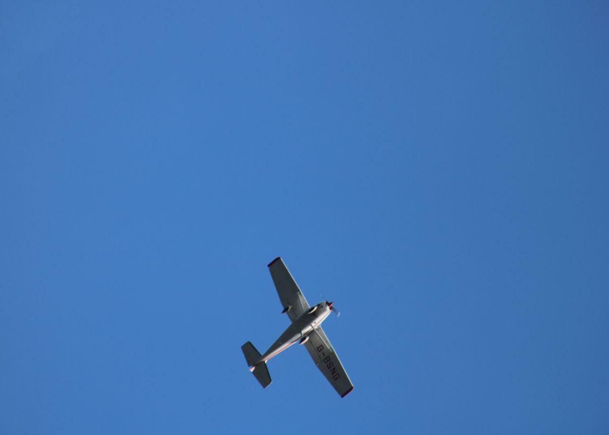 'Solo Plane ' Poster, picture, metal print, paint by Ashley Daniels ...