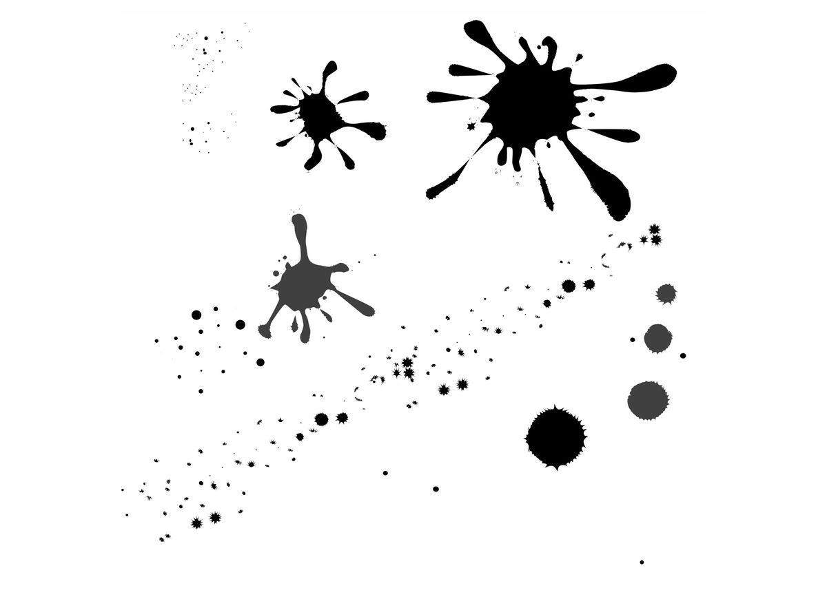 'Splat' Poster by HomeStead Digital | Displate