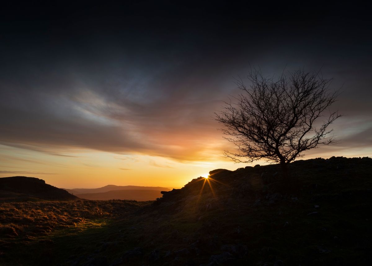 'Brecon Beacons sunset' Poster, picture, metal print, paint by Leighton ...