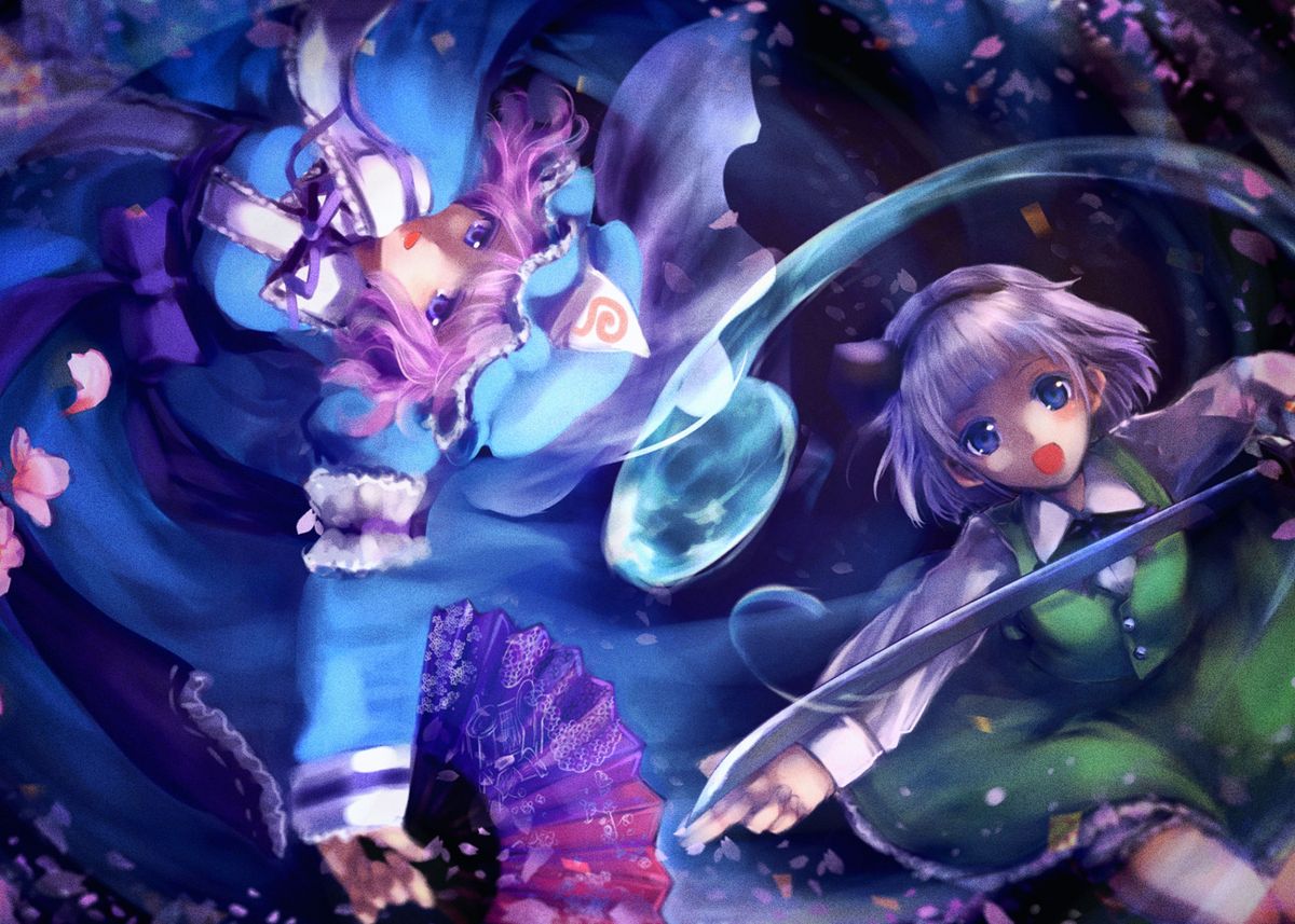 'Touhou Project' Poster by Maria Ford | Displate