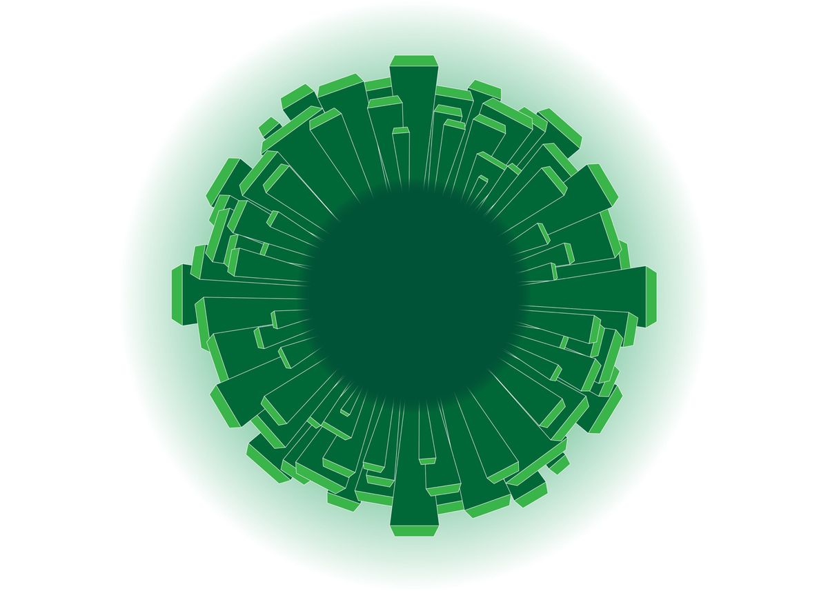 'Urban Planet' Poster by HomeStead Digital | Displate