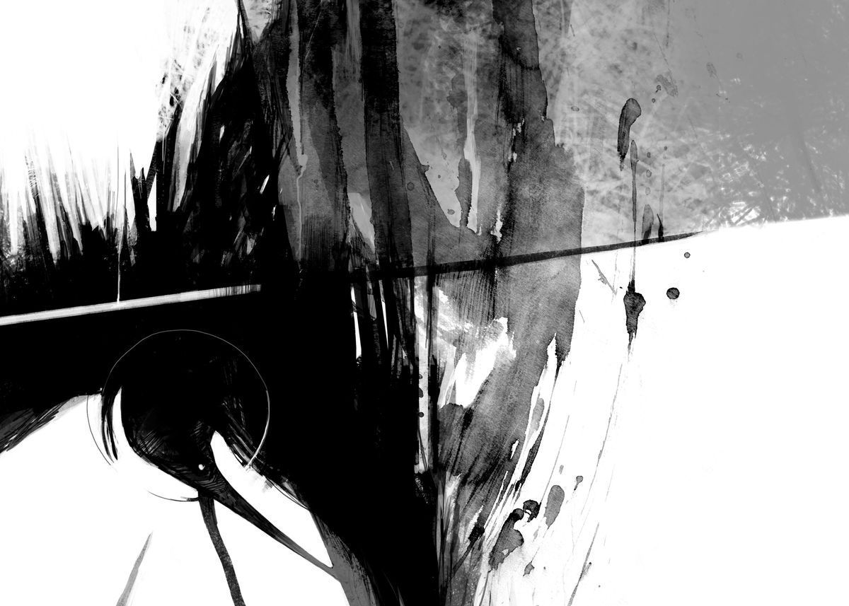 'Weakness' Poster, picture, metal print, paint by Alex Siwek | Displate