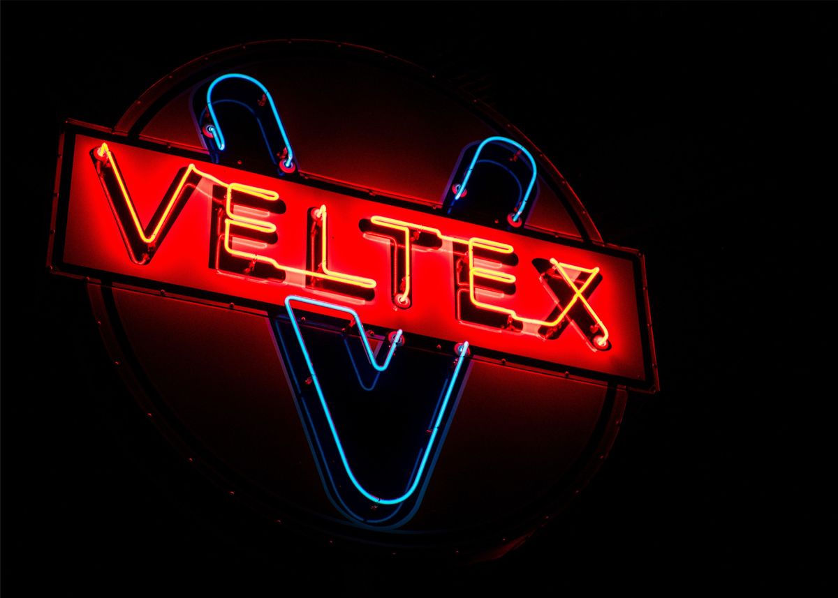 'veltex neon' Poster by DheYa Art | Displate