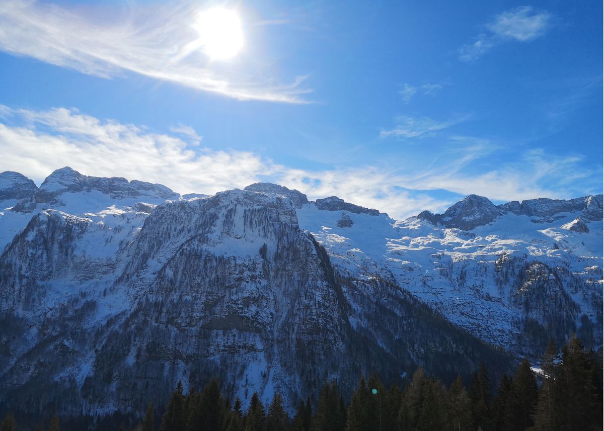 'Mountains' Poster, picture, metal print, paint by Christopher Stany ...