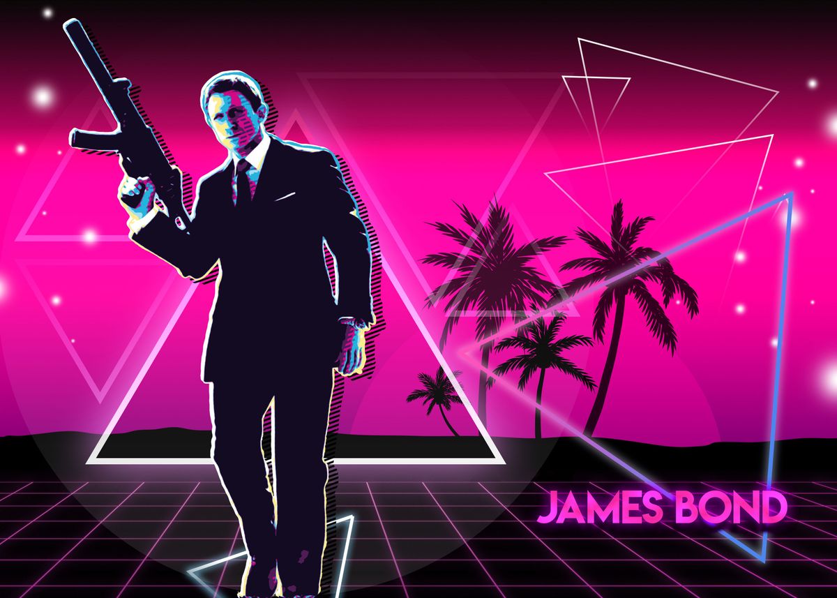 'Daniel Craig is 007' Poster by The Poster | Displate