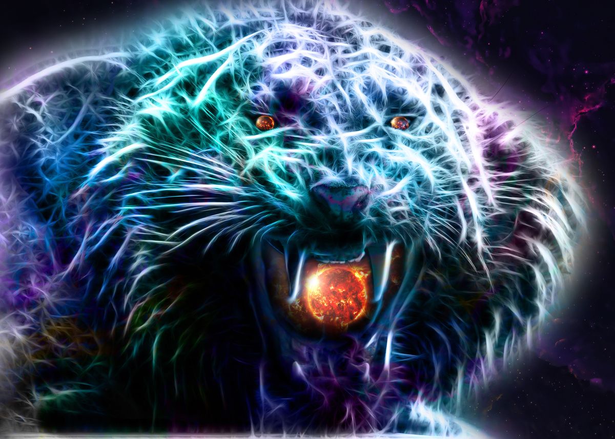 'Tiger ' Poster by Fernando Ari | Displate
