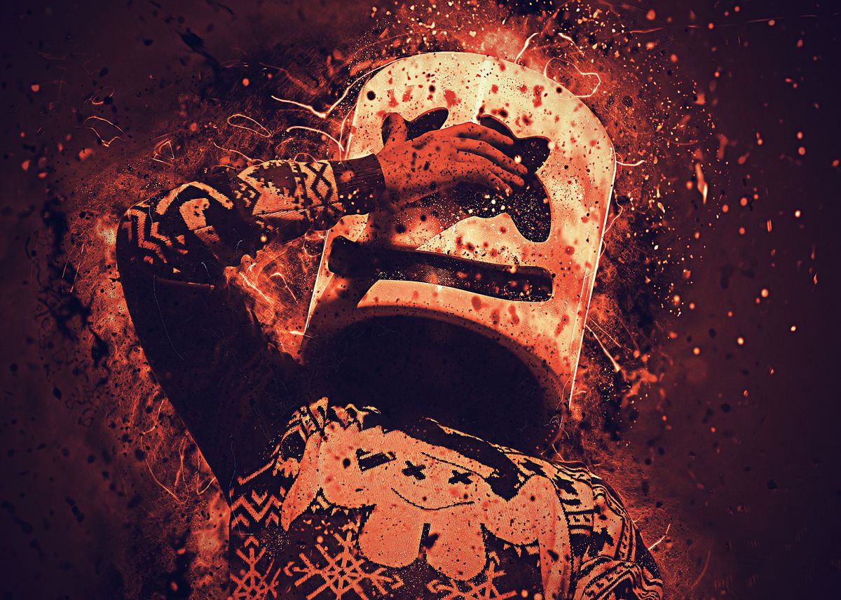 'DJ Marshmello' Poster, picture, metal print, paint by ZDai | Displate