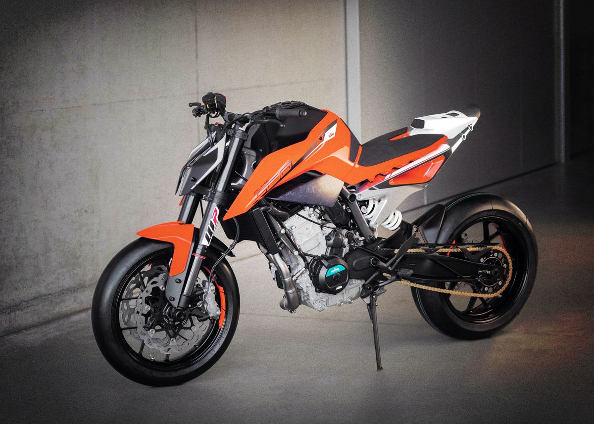 'KTM 790 Duke Prototype ' Poster by Young | Displate