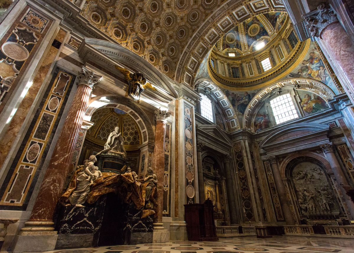 'Saint Peter Basilica' Poster, picture, metal print, paint by Giuseppe ...