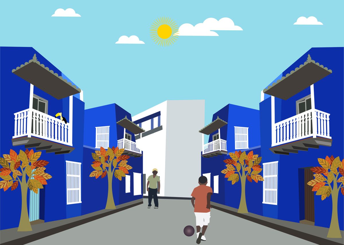 'Colombia' Poster by Michal Eyal | Displate