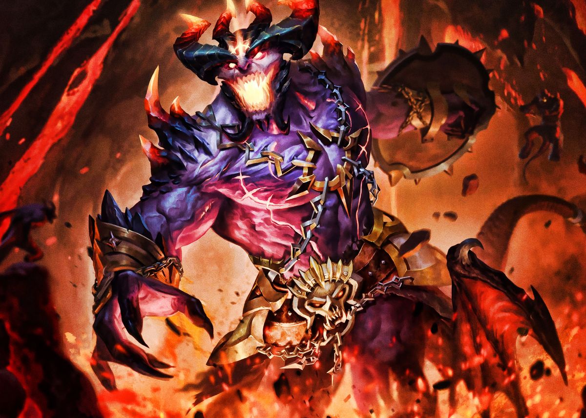 'Smite God' Poster, picture, metal print, paint by Pmurt | Displate