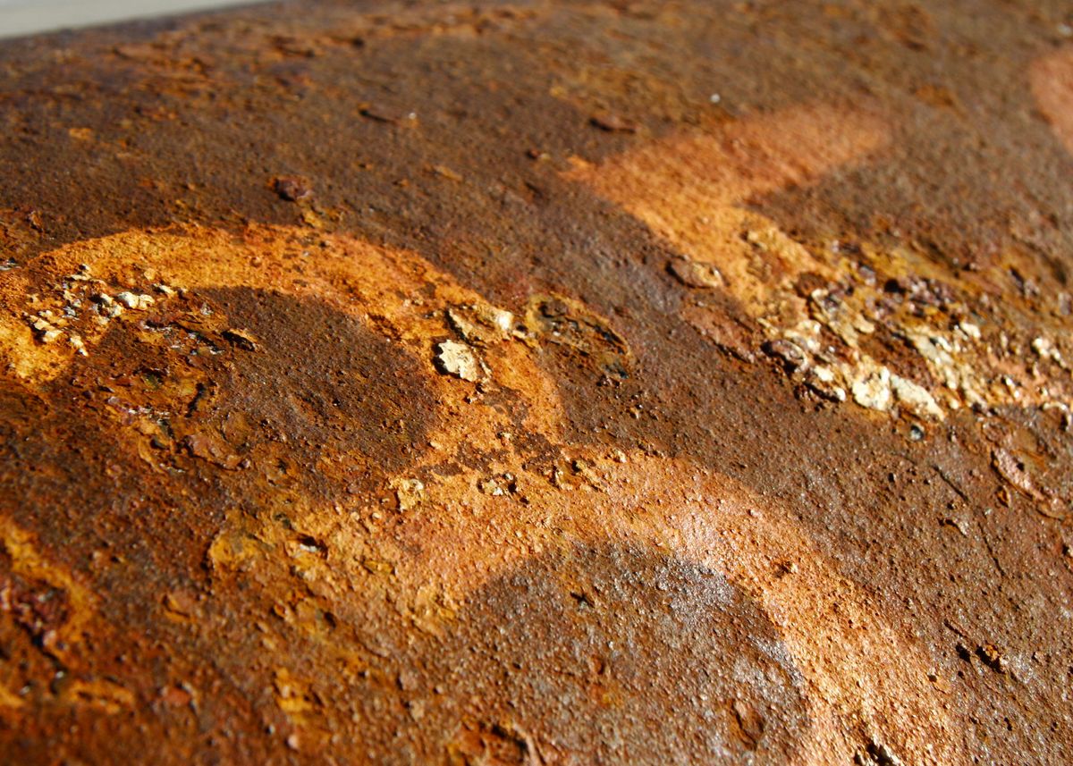 'Rusted ' Poster, picture, metal print, paint by Huw Jones | Displate