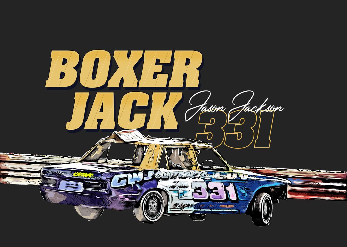 '331 Jason Jackson' Poster by Pinkeye Creative | Displate
