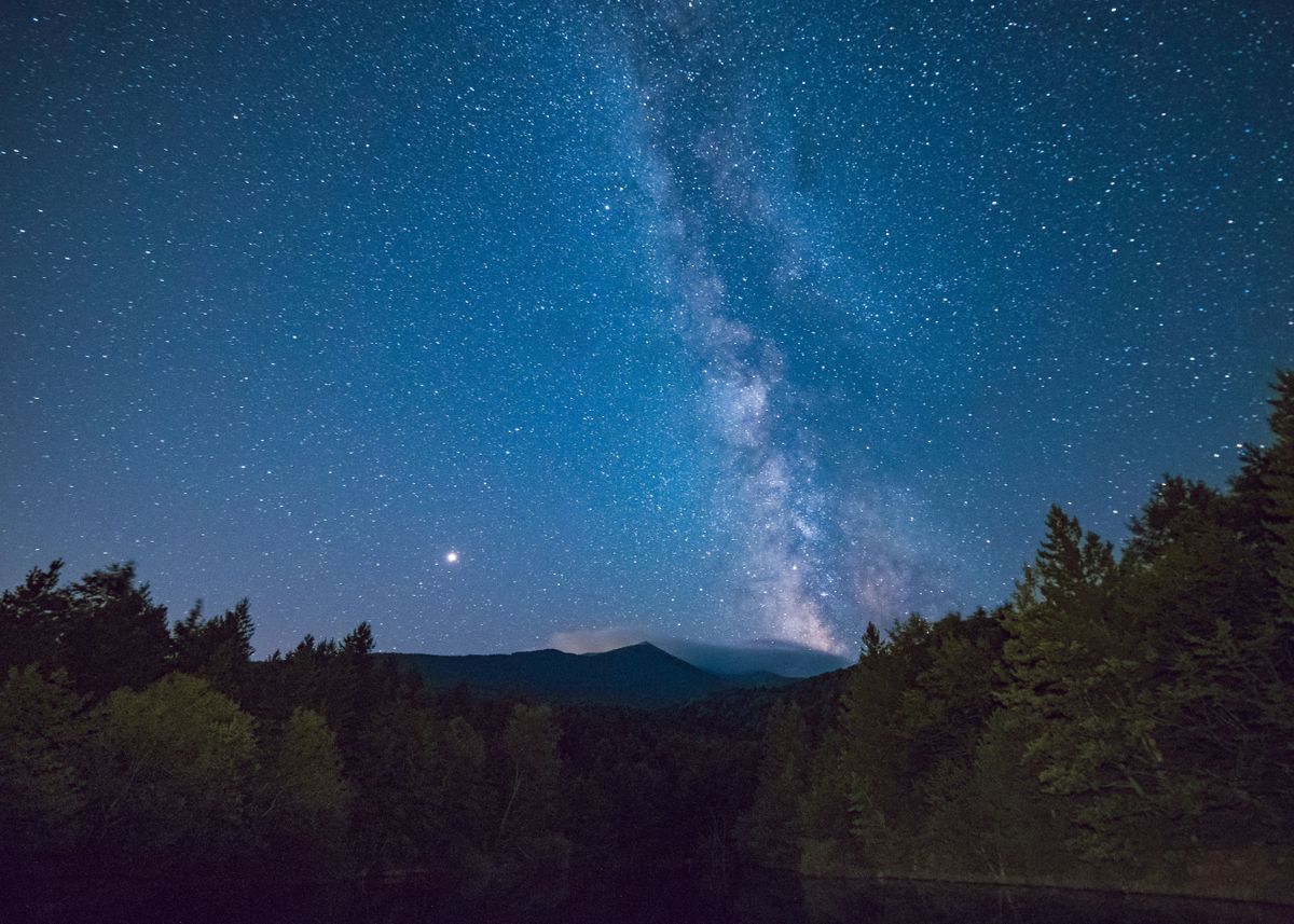 'Scenic View Of Night Sky' Poster, picture, metal print, paint by ...