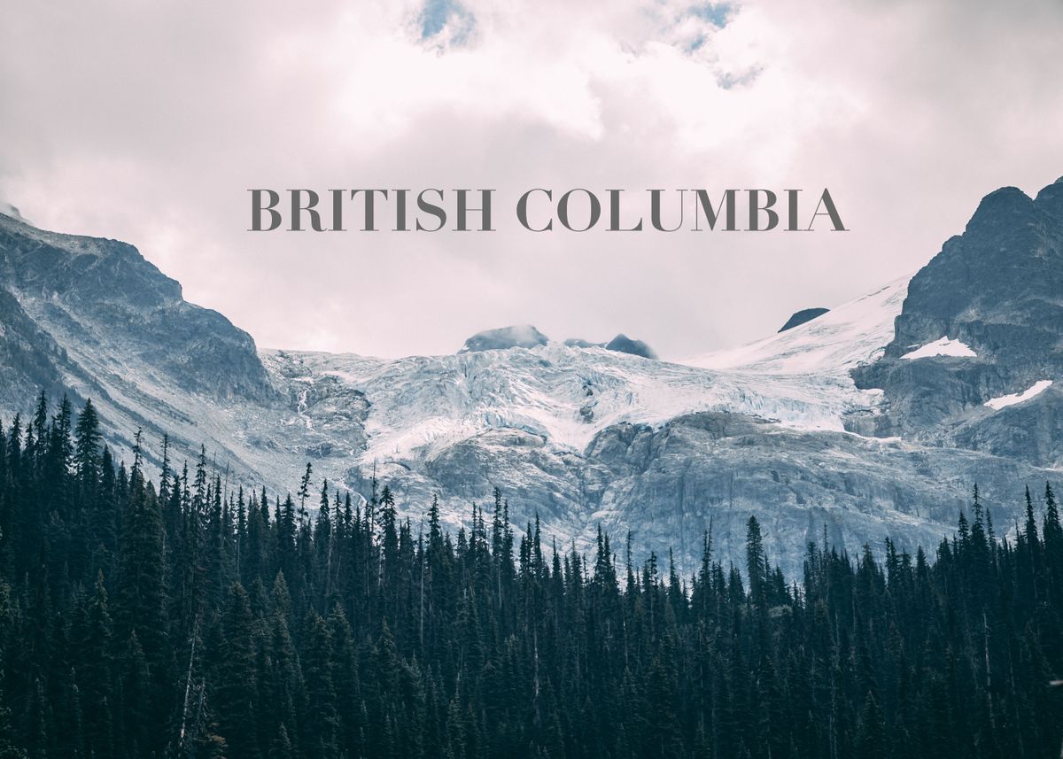 'British Columbia' Poster, picture, metal print, paint by Benson Li ...