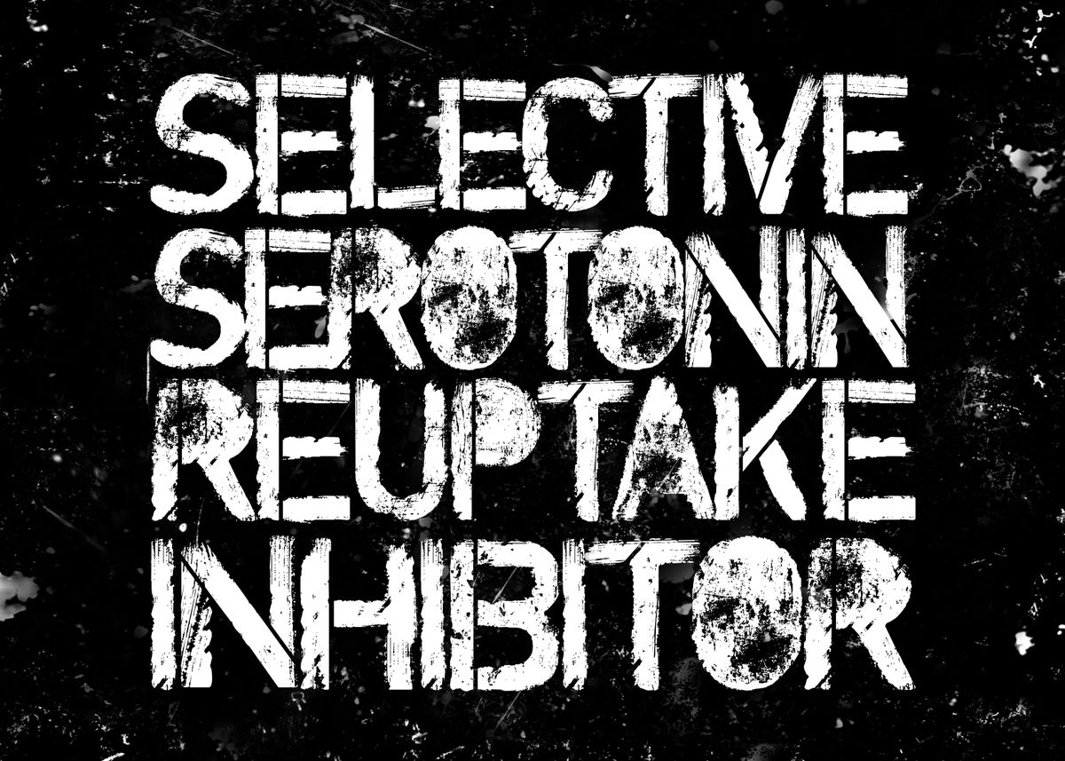 'Serotonin Antidepressant' Poster, picture, metal print, paint by RAWWR ...