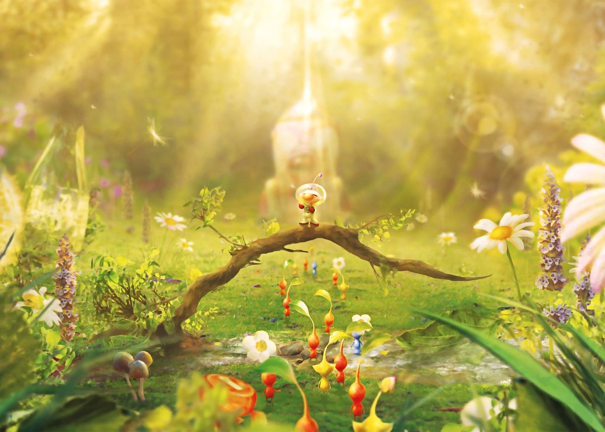 'Pikmin' Poster, picture, metal print, paint by Kunyah | Displate