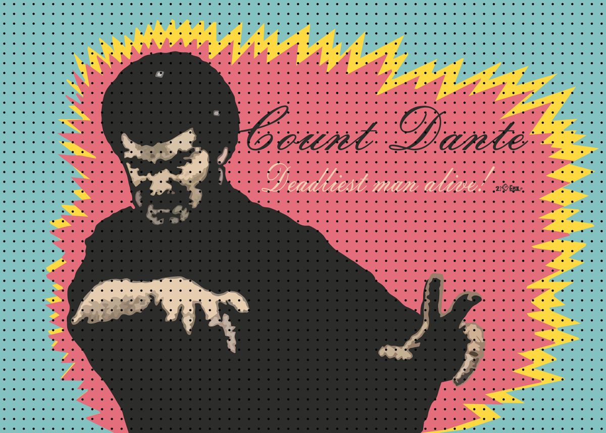 'Count Dante' Poster, picture, metal print, paint by zelko radic bfvrp ...