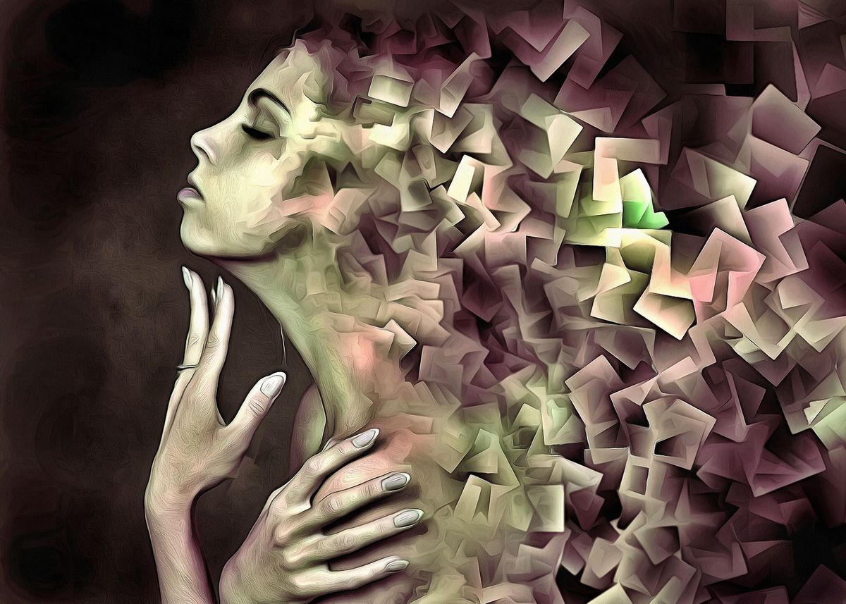 'Recollection' Poster, picture, metal print, paint by Carl Lacson ...