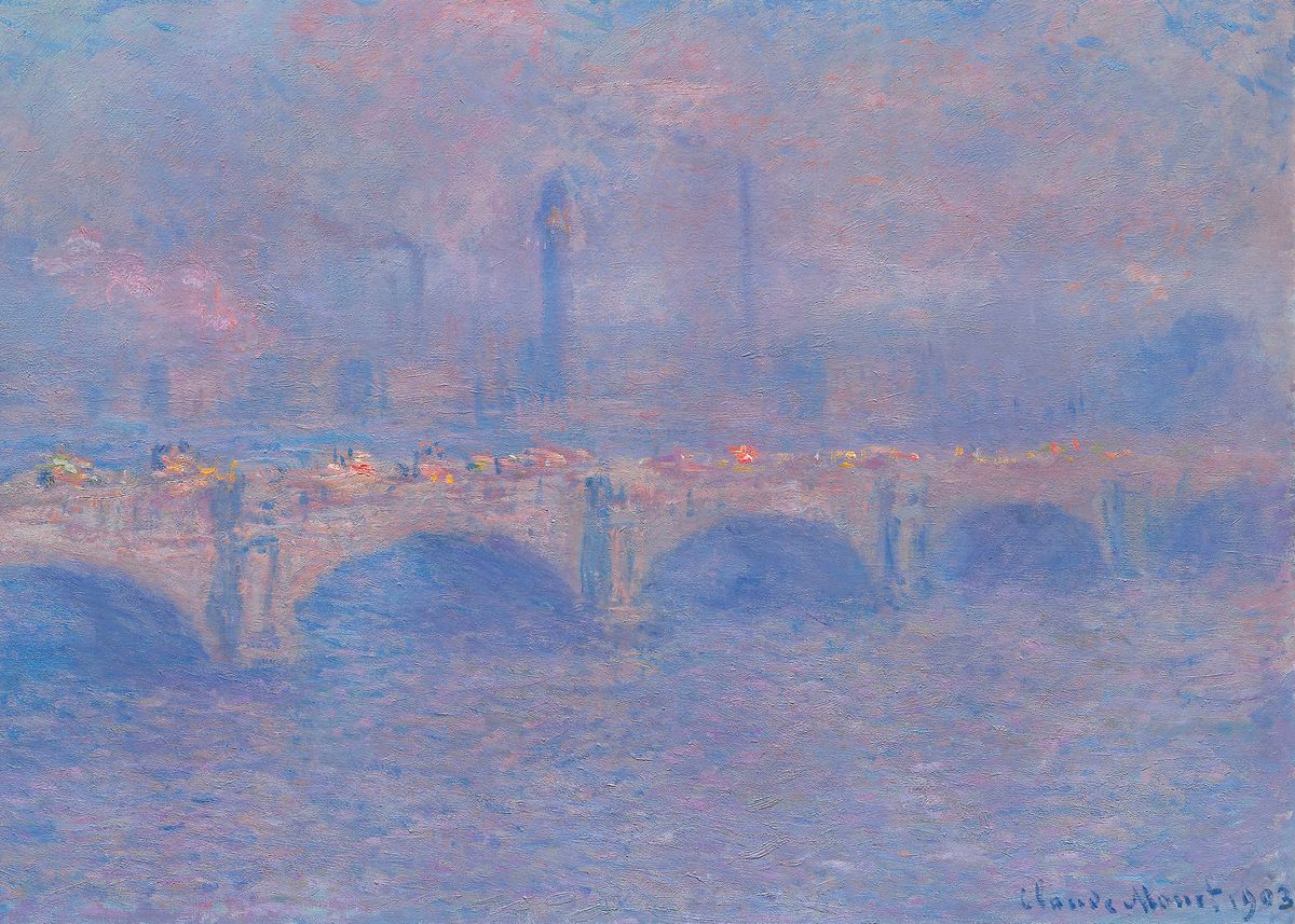 'Waterloo Bridge' Poster, picture, metal print, paint by tony4urban ...