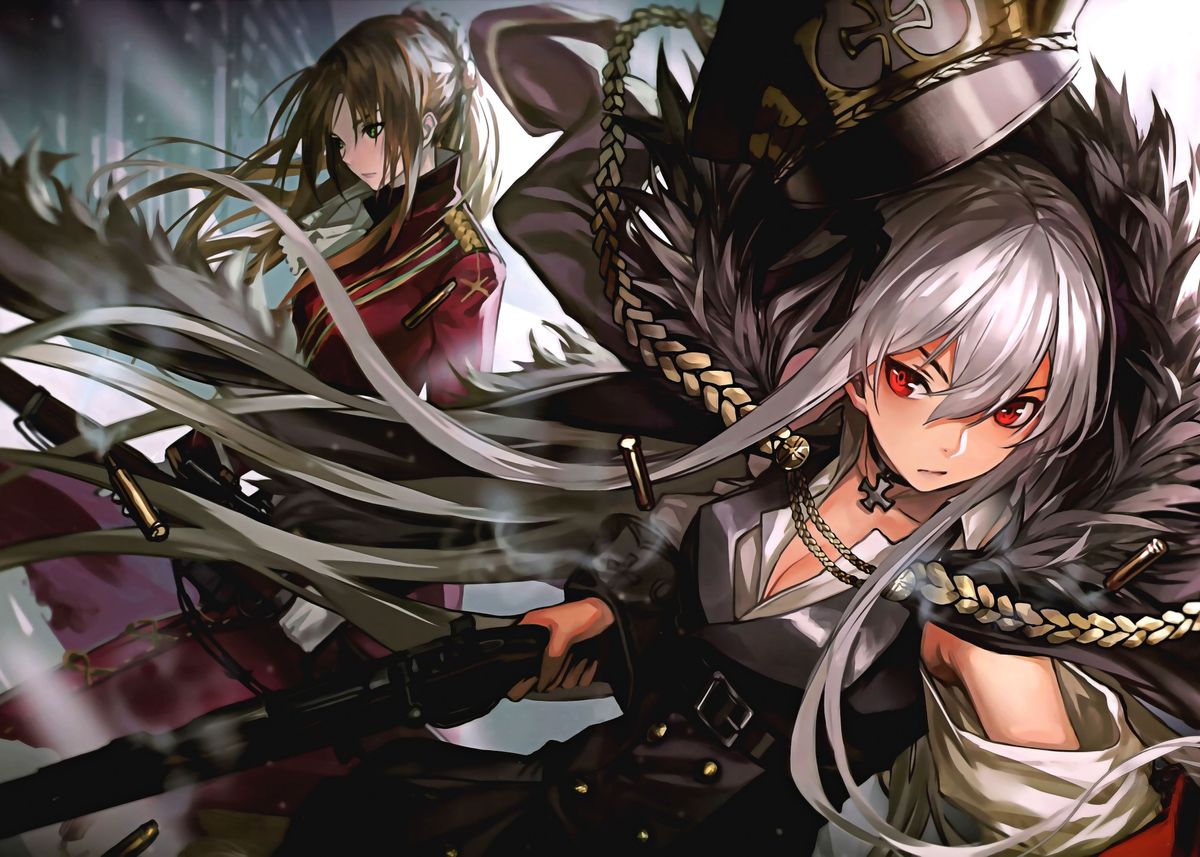 'Girls Frontline' Poster, picture, metal print, paint by Kunyah | Displate