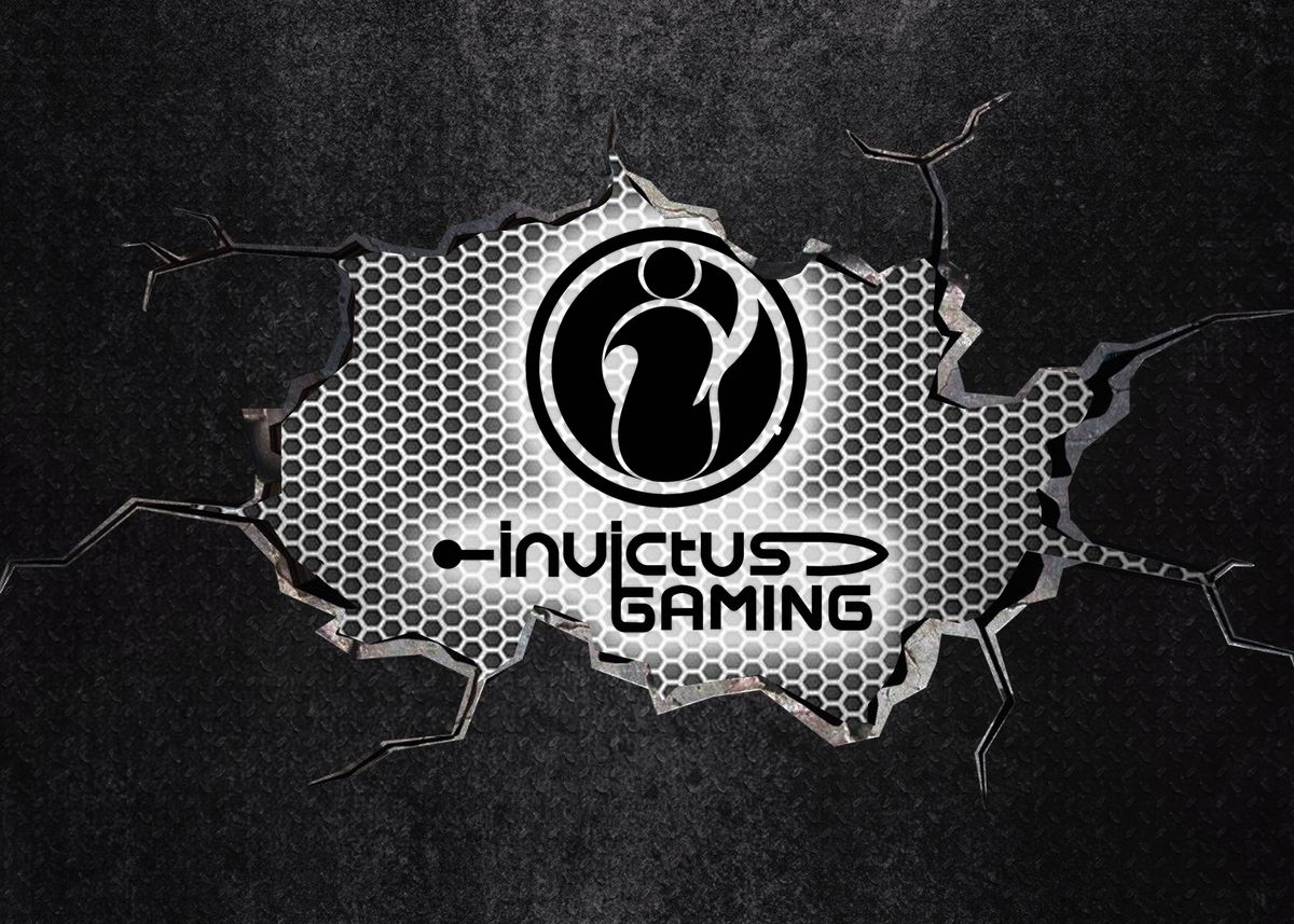 'Invictus Gaming' Poster, picture, metal print, paint by RJof Art LTD ...
