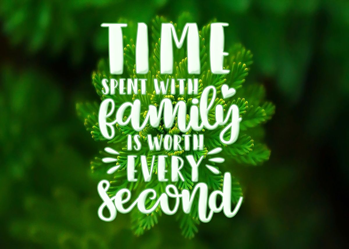 'Family Time' Poster, picture, metal print, paint by Family Cutey ...