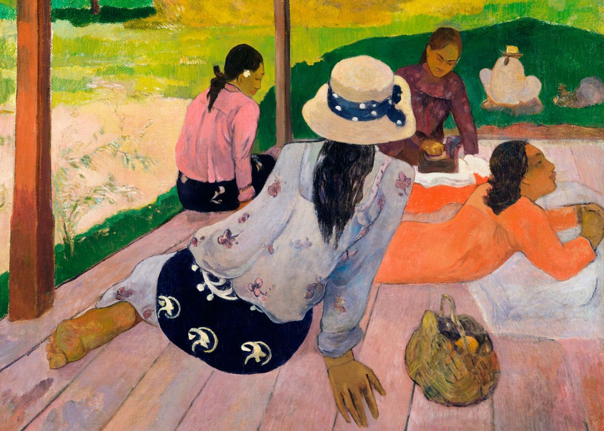 'The Siesta' Poster, picture, metal print, paint by tony4urban | Displate