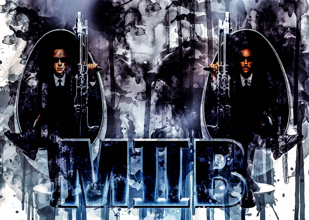 'men in black ii' Poster, picture, metal print, paint by Jeffery ...