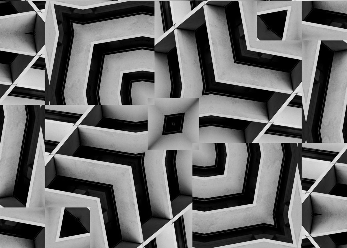 'Abstract Black anime' Poster, picture, metal print, paint by Faizal ...