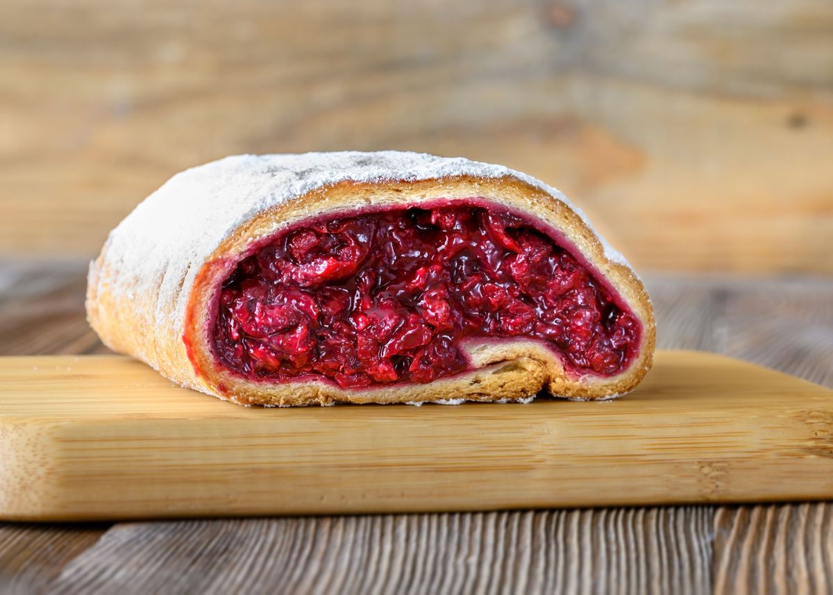 'Cherry strudel' Poster, picture, metal print, paint by Oleksandr ...