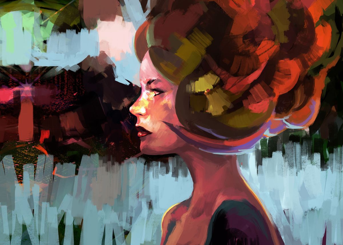 'Meandra' Poster by Vayn | Displate