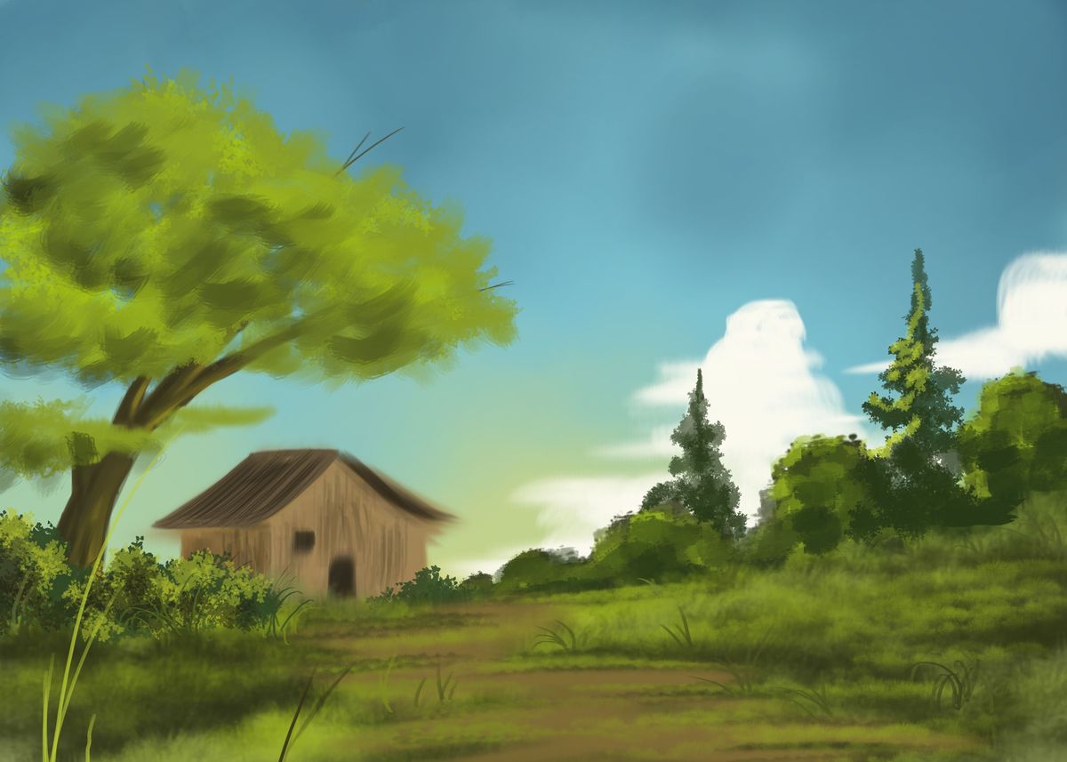 'Rugged' Poster, picture, metal print, paint by Heuscartist | Displate