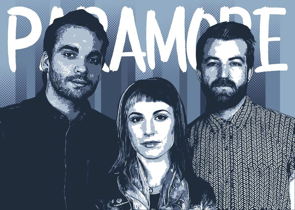 'Paramore Artwork Poster' Poster by Rizky Irawan | Displate